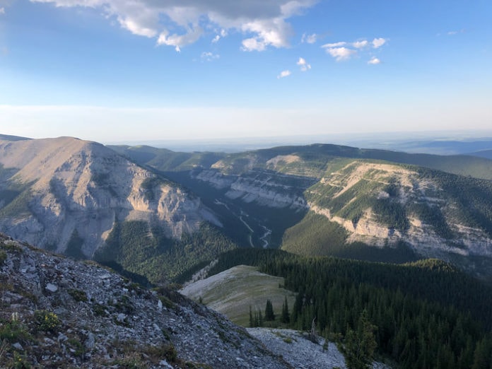 Hiking Prairie Mountain by Elbow Falls in Kananaskis