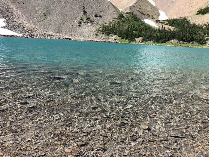 Hiking to Beautiful Mount Haig Lake at Castle Provincial Park, Alberta